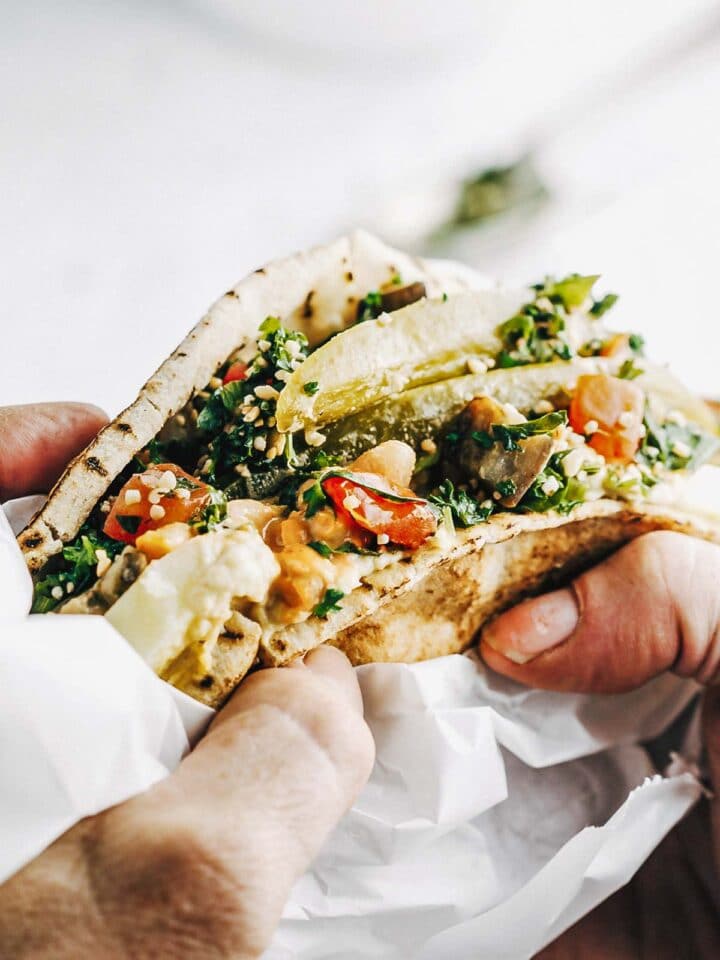 Sabich Recipe (Israeli Breakfast Sandwich) | My Goodness Kitchen