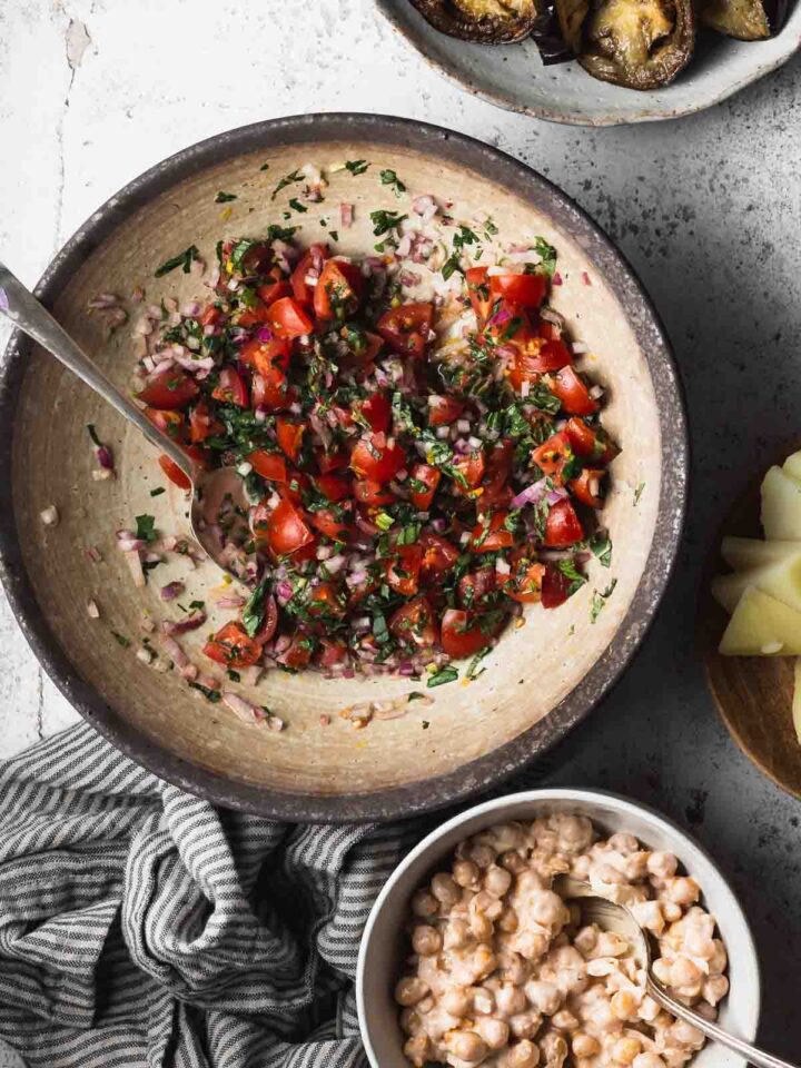 Sabich Recipe (Israeli Breakfast Sandwich) | My Goodness Kitchen