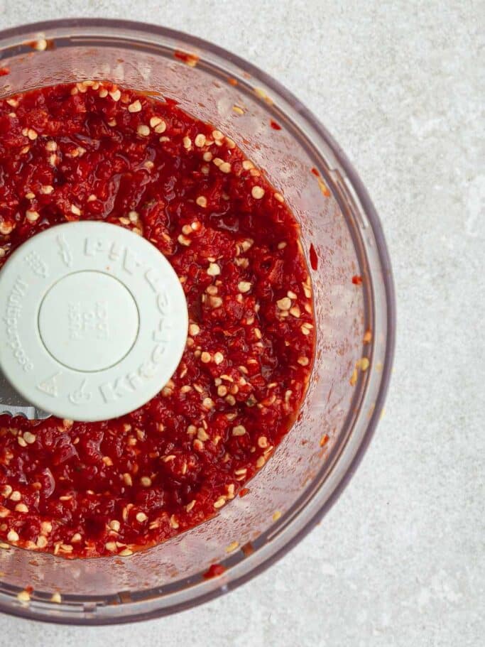 Shatta Sauce (Middle Eastern Chilli Sauce) | My Goodness Kitchen