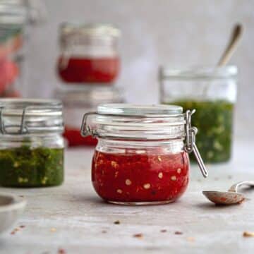 Shatta Sauce (Middle Eastern Chilli Sauce) | My Goodness Kitchen