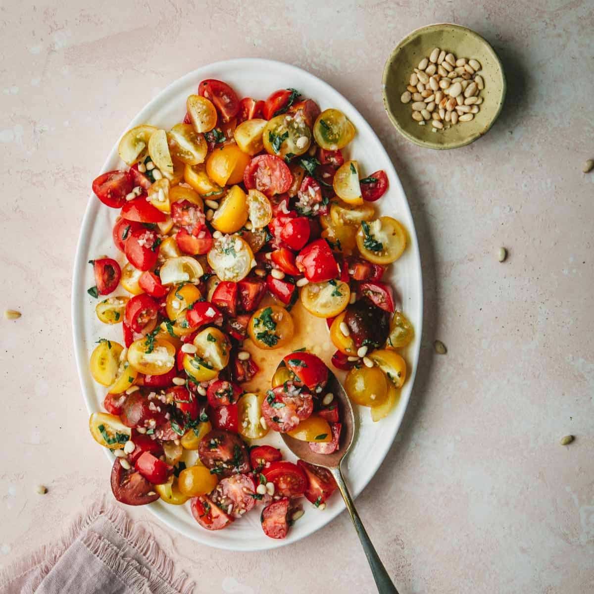 Tomato and Onion Salad | My Goodness Kitchen